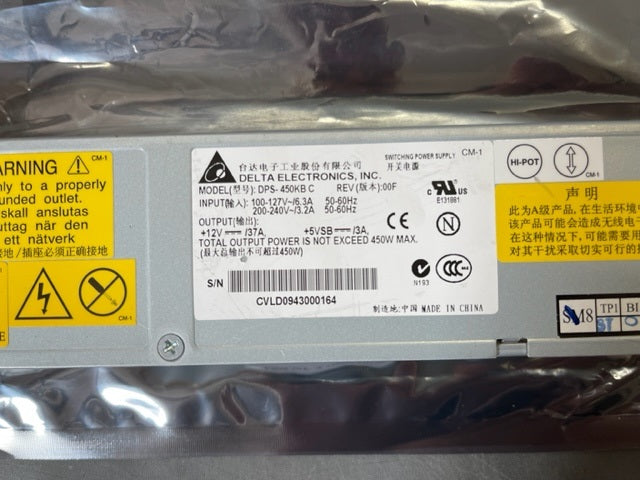 Delta 450W 1u DPS-450KB C Module w/ PFC & Backplane Redundant Power Su – Mega Micro Devices Store