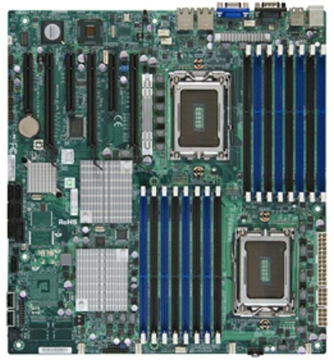 Supermicro H8DG6-F Dual Socket G34/ AMD SR5690/ V&2GbE/ Extended ATX S ...