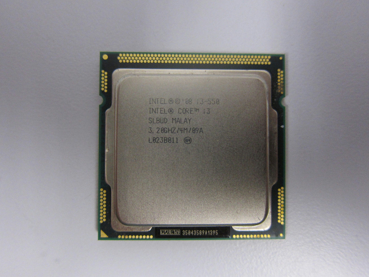 Intel i3-550 Clarkdale 3.2GHz Socket LGA 1156 73W Dual-Core (SLBUD) De ...