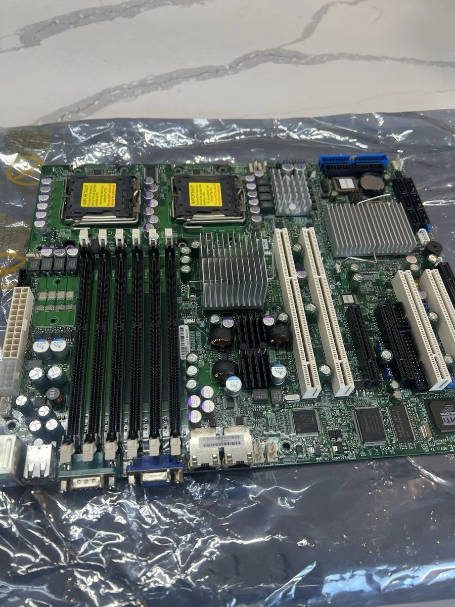 Supermicro X7DVL-E Intel 5000V Dual Socket 771 Video PCI Express IPMI ...